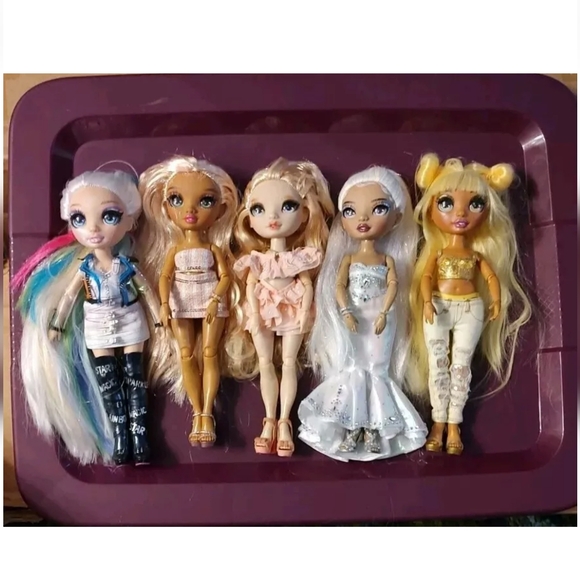 Rainbow High | Toys | Rainbow High 5 Doll Lot Amaya Raine Sabrina St ...